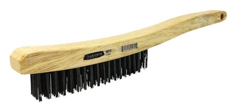Curved Handle Scratch Brush | USMBSB052 | Osborn LLC- Richmond, IN - USA