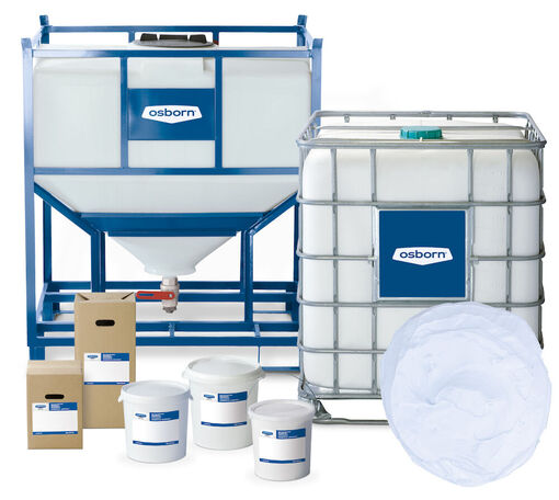 Blue Liquid Cut/Color Compound | USPOLC040 | Osborn LLC- Richmond, IN - USA